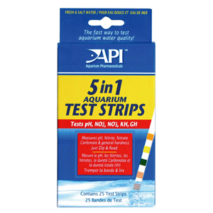 Api 5 In 1 Test Strip Aquarium - Universal Aquatics | Tropical and Pond ...